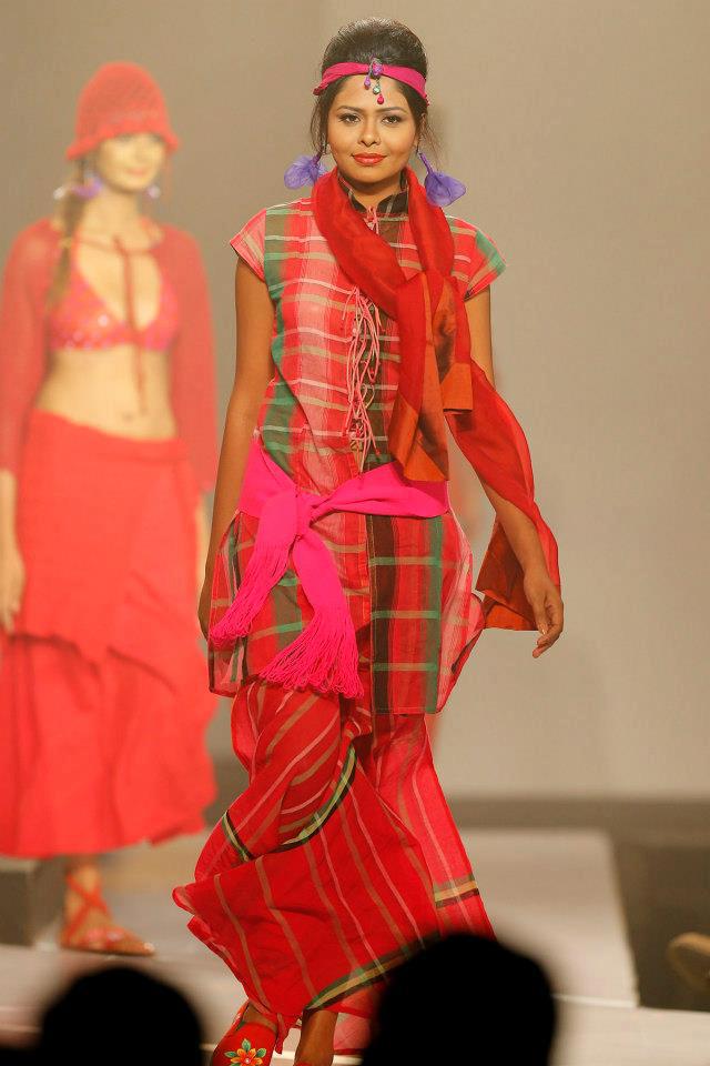 Designer Bibi Russell's at Colombo Fashion Week 2013