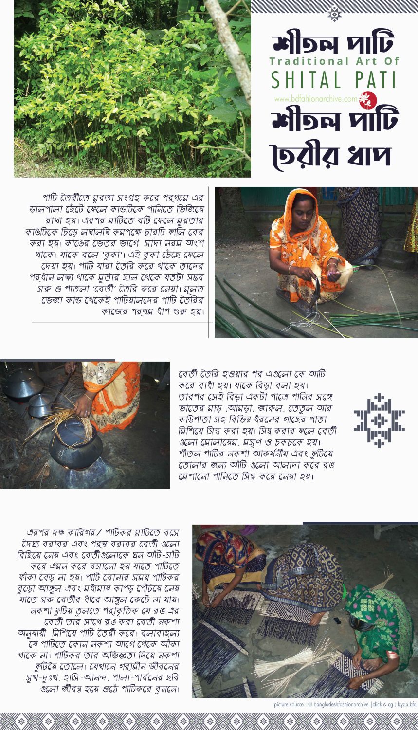 শীতল পাটি | SHITAL PATI